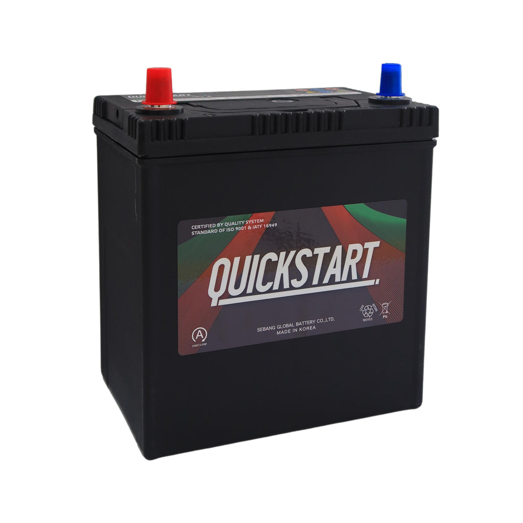 QUICKSTART-EFB-M42R 400CCA Car Battery - Reliable Power for NZ Vehicles – ACE AUTOPARTS